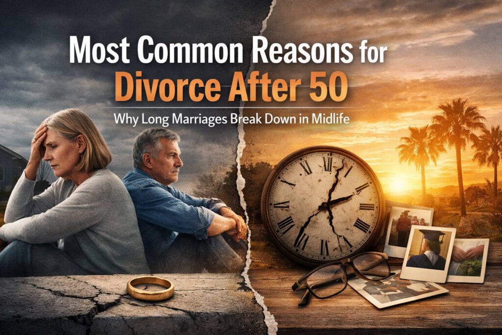 10 Most Common Reasons for Divorce After 50 in 2026